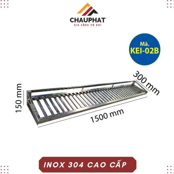 kệ để chén inox 1 tầng